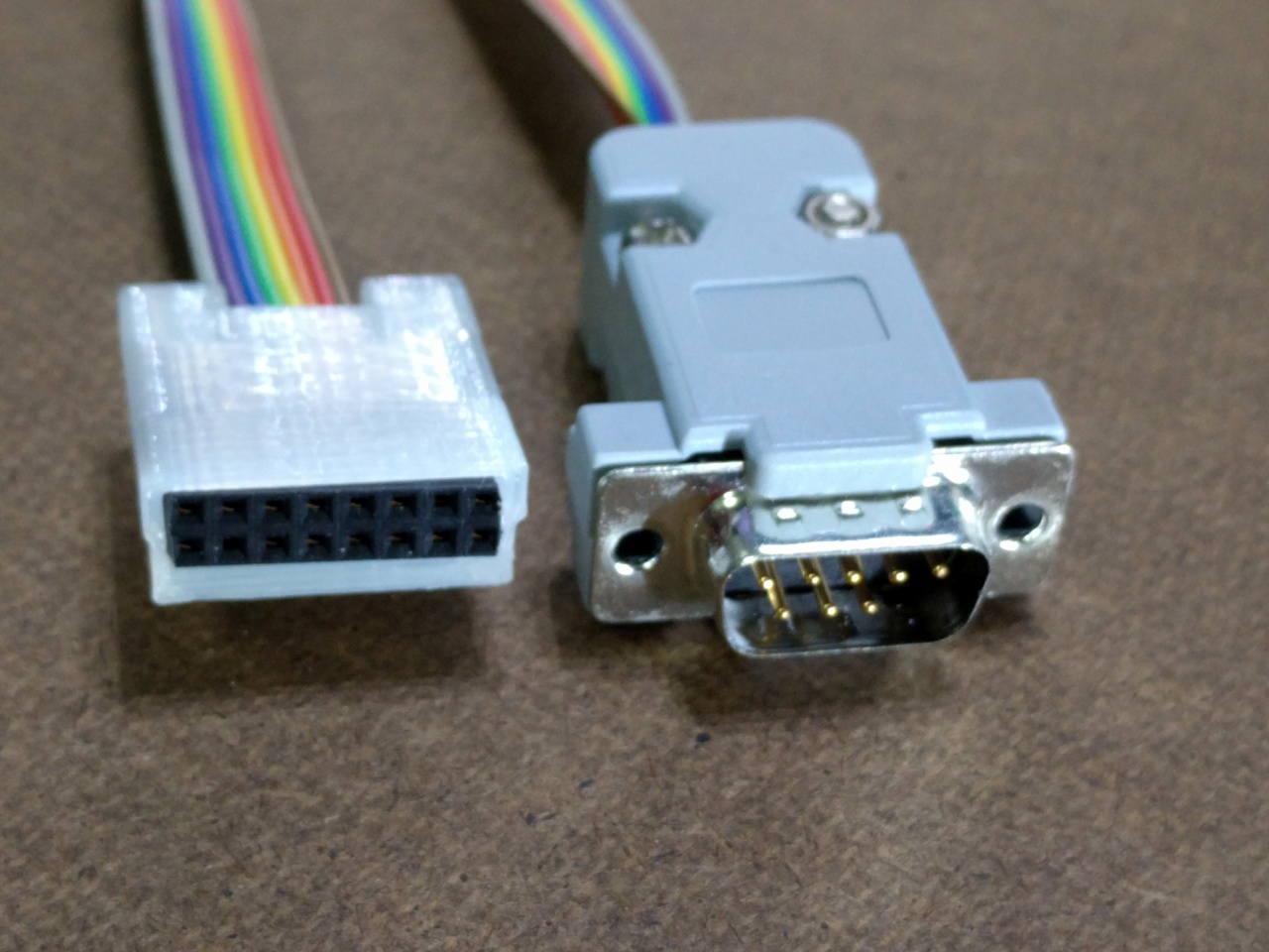 Serial Connector for Rear Jr port - IBM PCjr